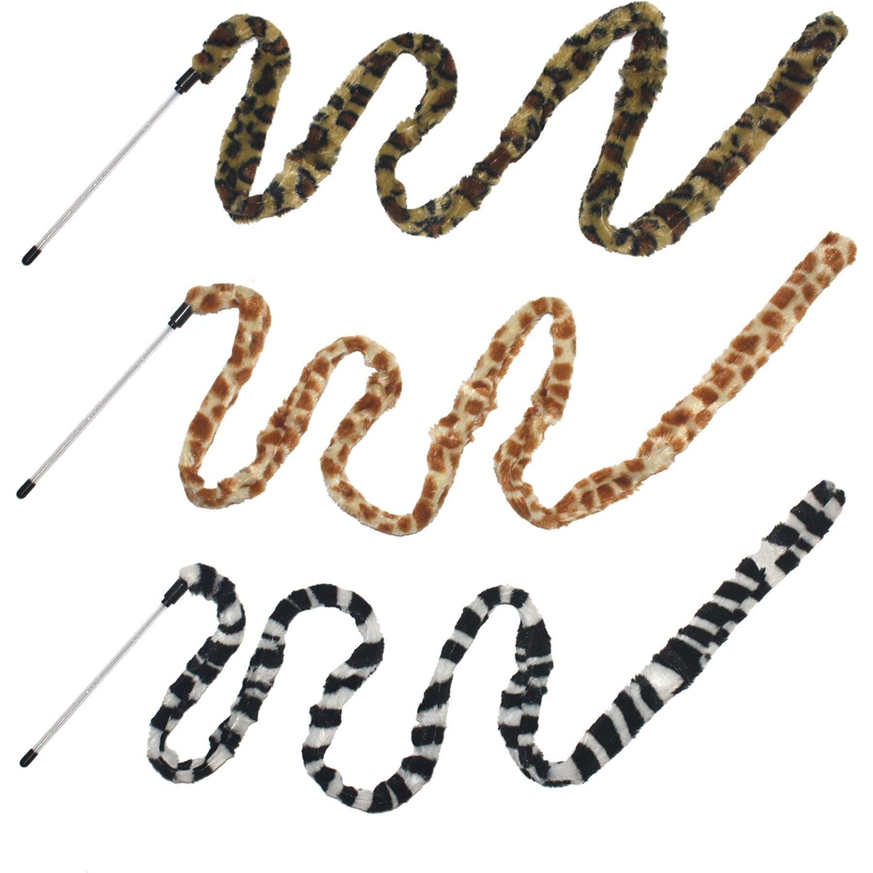 MULTIPET Safari Wizard Wand Cat Toy, Color Varies, 1 count - Chewy.com