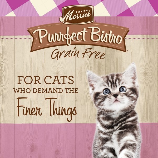 MERRICK Purrfect Bistro Grain-Free Healthy Kitten Recipe Dry Cat Food ...