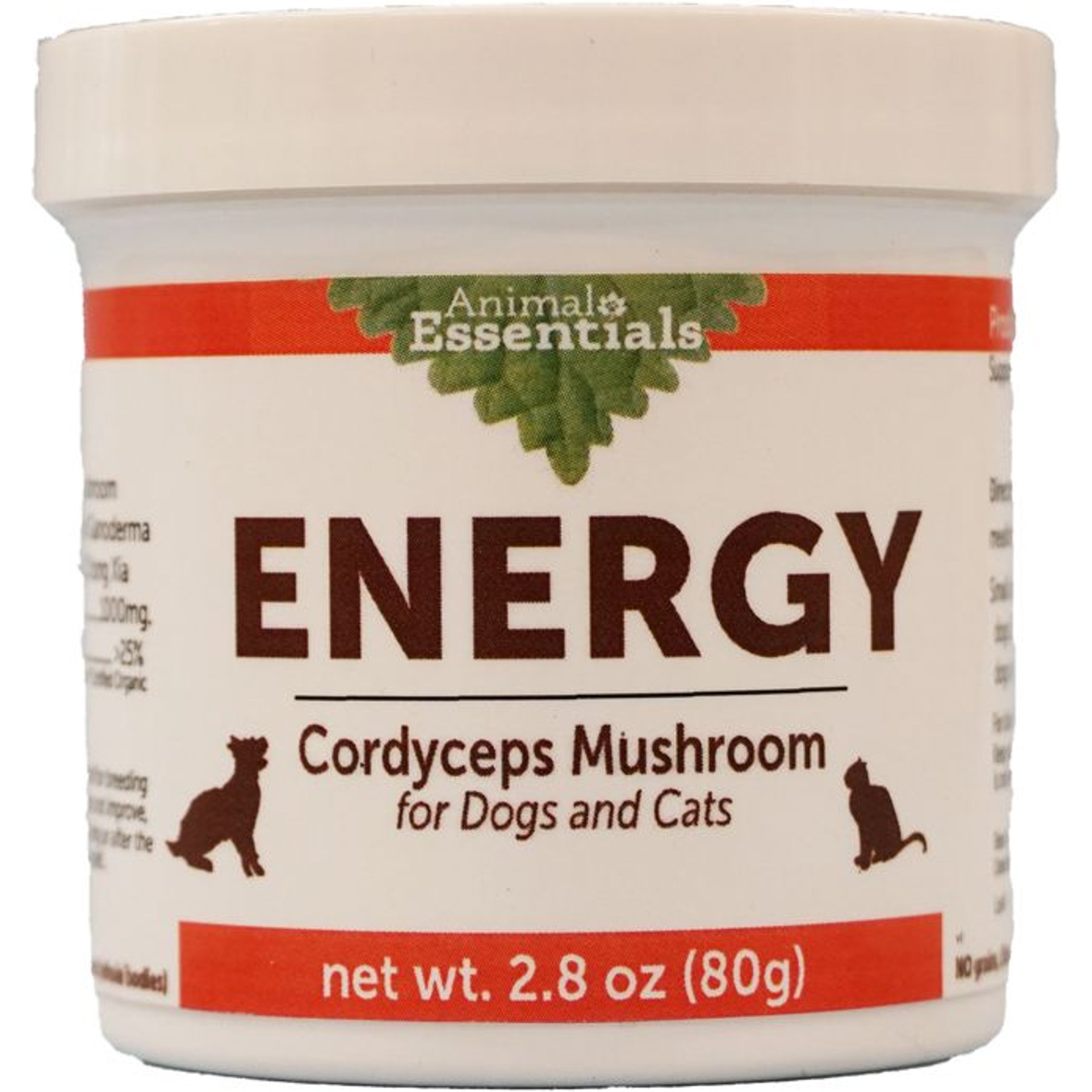ANIMAL ESSENTIALS Energy Cordyceps Mushroom Cat & Dog Vitamin ...