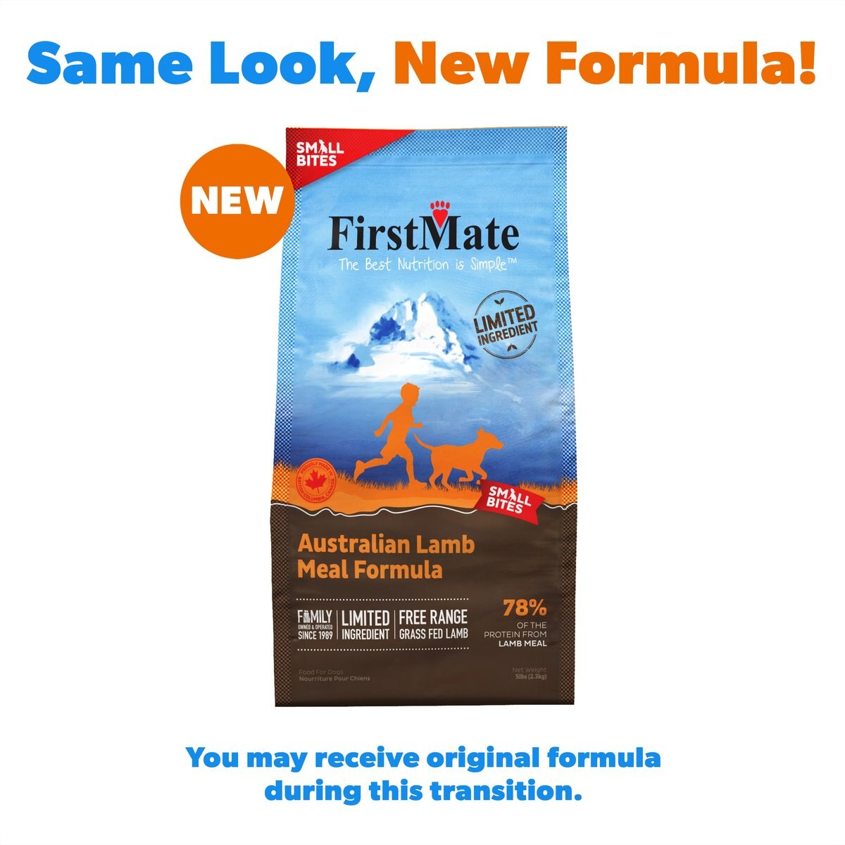 New Version Available - FIRSTMATE Small Bites Limited Ingredient Diet ...