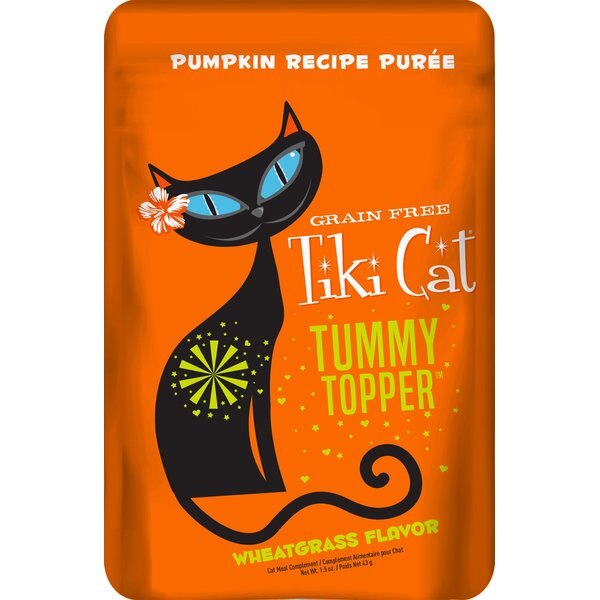TIKI CAT Born Carnivore Digestion Functional Cat Food Topper, 1.5-oz ...