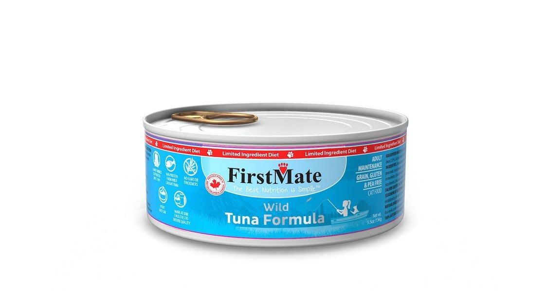 FIRSTMATE Wild Tuna Formula Limited Ingredient Grain-Free Canned Cat ...