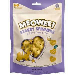 MEOWEE! Starry Spinners with Real Chicken, Chicken Liver & Catnip ...