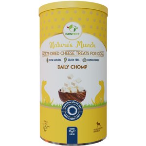 PAWFECT Nature's Munch Freeze-Dried Daily Chomp Cheese Dog Treat, 2.64 ...