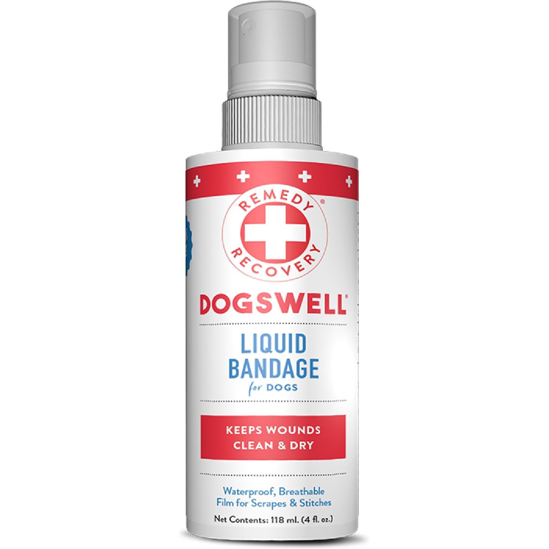 DOGSWELL Remedy+Recovery Liquid Bandage for Dogs, 4-fl oz bottle ...