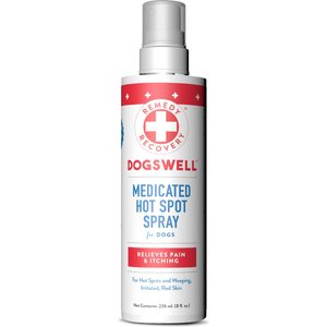 DOGSWELL Remedy+Recovery Medicated Hot Spot Spray for Dogs & Cats, 8-oz ...