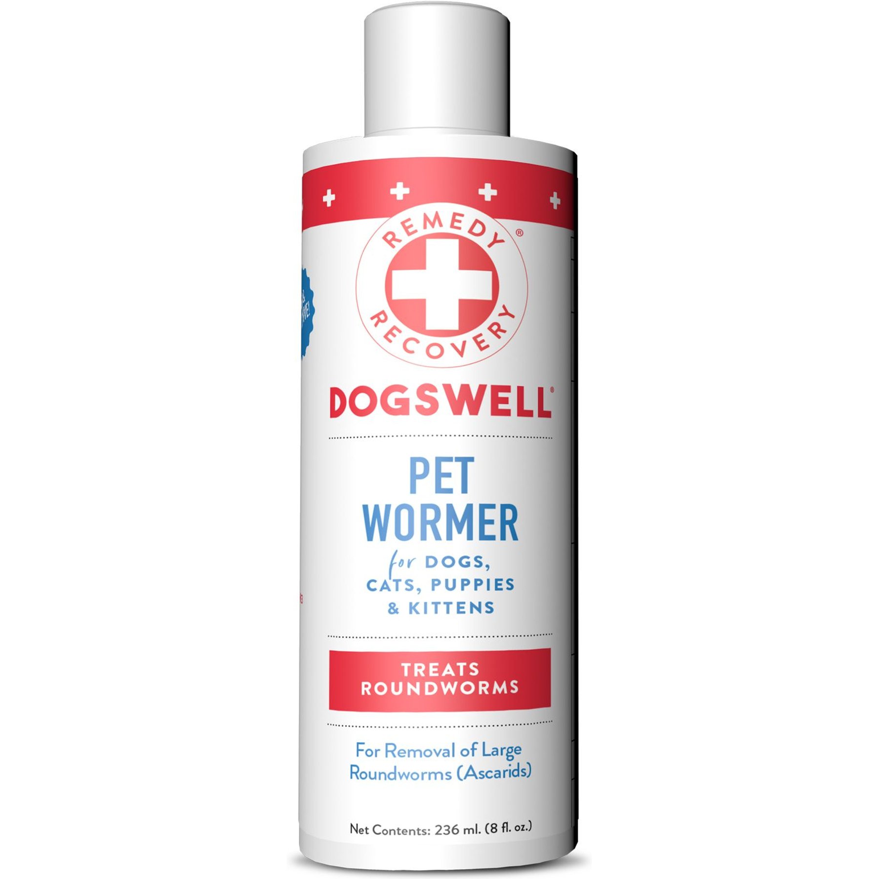 DOGSWELL Remedy+Recovery Pet Wormer for Dogs & Cats, 8-fl oz bottle ...