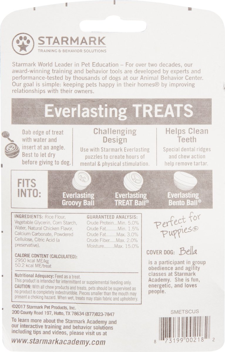 STARMARK Everlasting Chicken Flavored Dental Dog Treats, Small, 2 count ...