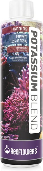 REEFLOWERS Potassium Blend Fish Aquarium Water Conditioner, 8.5-fl oz ...