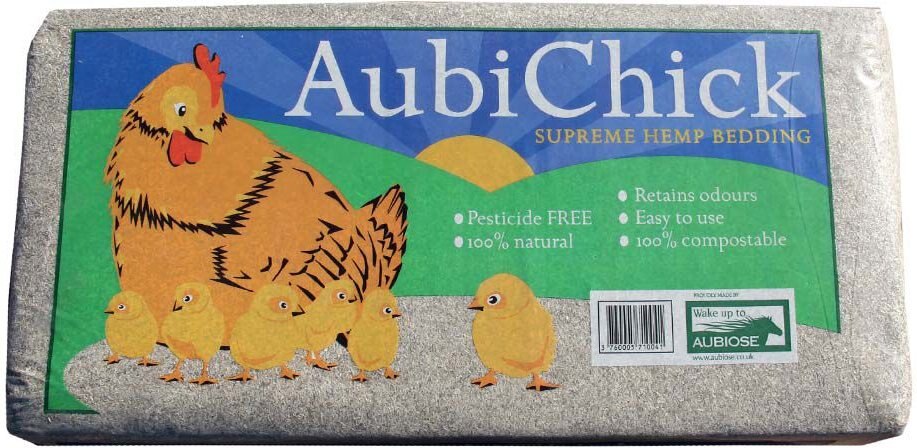 AUBIOSE AubiChick Hemp Farm Animal Bedding, 22-lb bag - Chewy.com