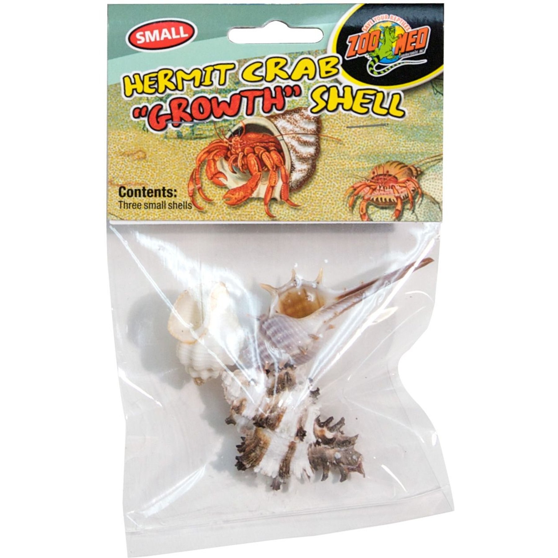 ZOO MED Hermit Crab Growth Shell, Small, 3 count - Chewy.com