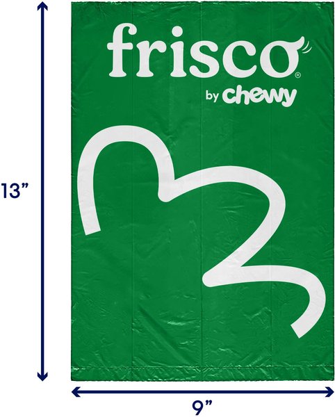 FRISCO Refill Dog Poop Bags, Unscented, 120 count - Chewy.com