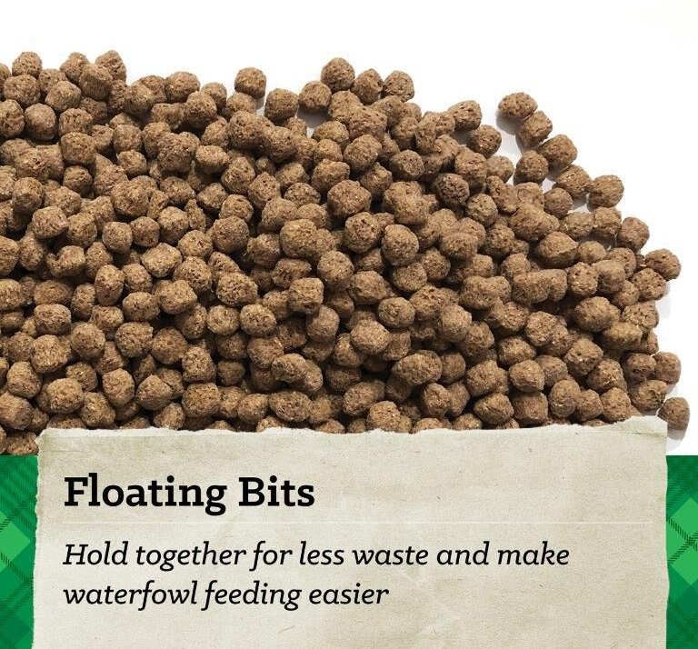 NUTRENA NatureWise Nourishing Waterfowl 18% Protein Floating Bits Duck ...