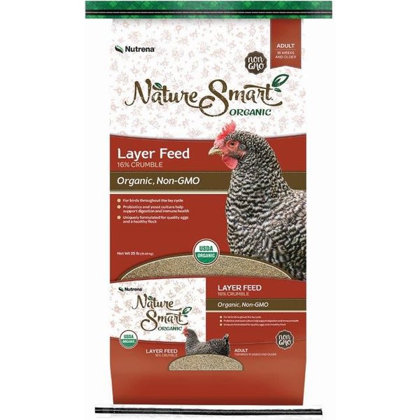 NUTRENA Nature Smart Organic Layer Feed 16% Protein Crumble Chicken ...