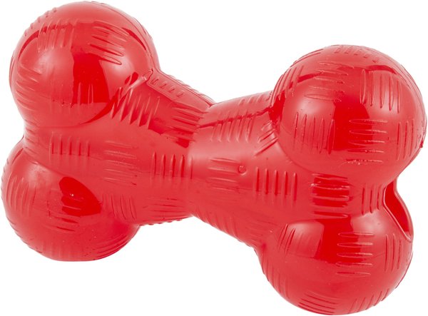 ETHICAL PET Play Strong Rubber Bone Tough Dog Chew Toy, 4.5-in - Chewy.com
