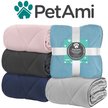 PETAMI Soft Cooling Cat & Dog Blanket, Grey, Large - Chewy.com