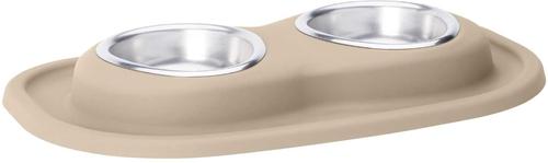 WEATHERTECH Double Low Stainless Steel Cat & Dog Pet Feeding System ...