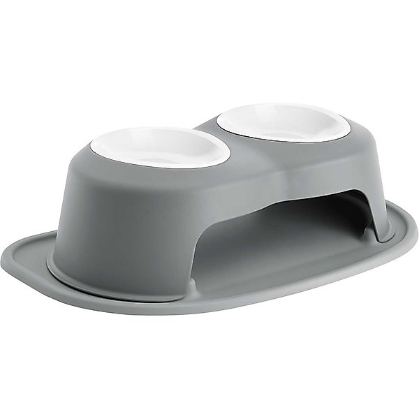 WEATHERTECH Single Low Stainless Steel Cat & Dog Pet Feeding System ...