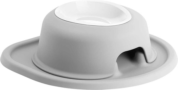 WEATHERTECH Single High Poly Bowl Cat & Dog Pet Feeding System, Light ...