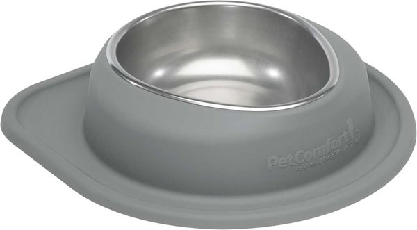 WEATHERTECH Single Low Stainless Steel Cat & Dog Pet Feeding System ...