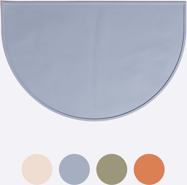 AWOO Silicone Splash Mat, Cornflower, Small - Chewy.com