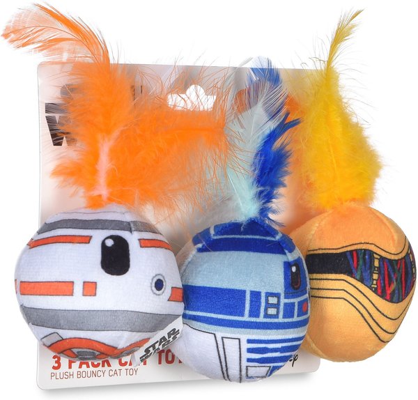 Discontinued - FETCH FOR PETS STAR WARS WA C3PO, BB8, R2D2 Jingle Bell ...