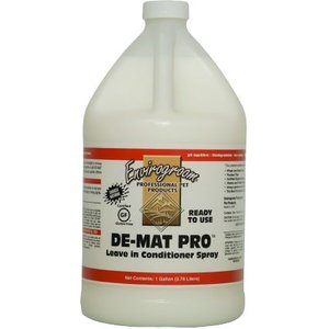 STAZKO Anti-Static & Dematting Conditioning Dog & Cat Spray, 1-gal ...