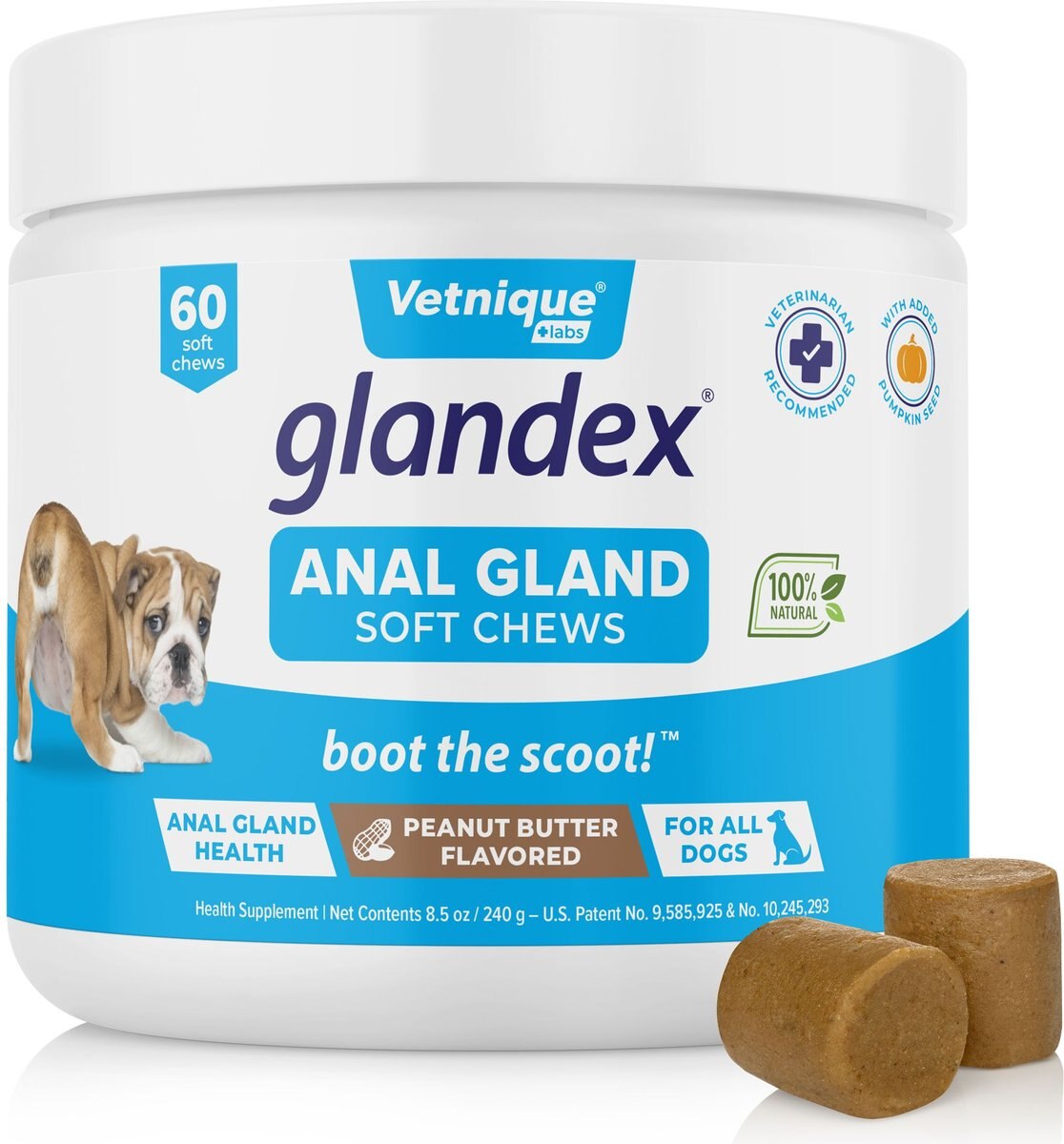 VETNIQUE LABS Glandex for Dogs Anal Gland Support Probiotics ...