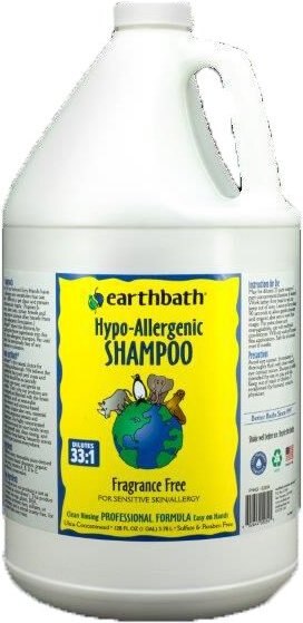 EARTHBATH Hypo-Allergenic Dog & Cat Shampoo, 128-fl oz bottle - Chewy.com