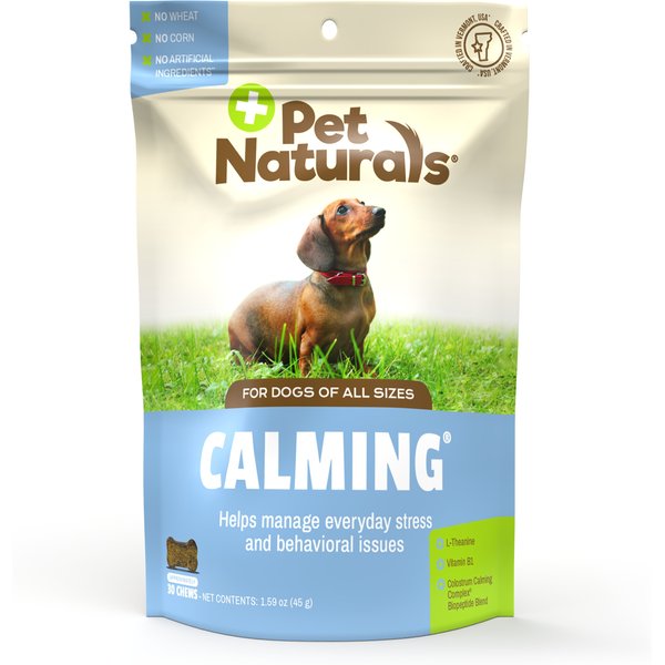 VET'S BEST Comfort Calm Chicken Flavored Soft Chews Calming Supplement ...