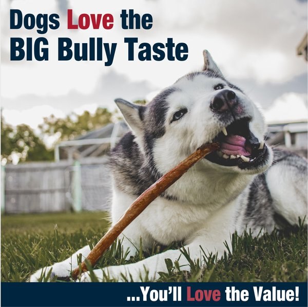 CADET Bully Hide Sticks All-Natural Dog Chews, Large, 7 count - Chewy.com