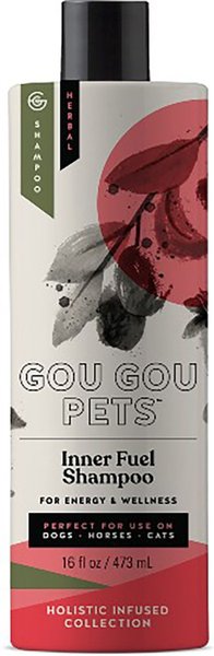 GOU GOU PETS Inner Fuel & Energy Boosting Dog & Cat Shampoo, 16-oz ...