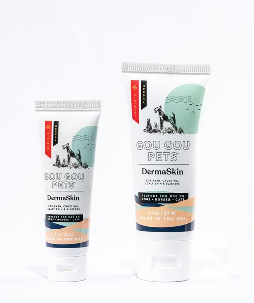 Out of Stock - GOU GOU PETS DermaSkin Ointment Dog, Cat & Horse Cream ...