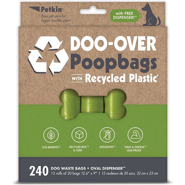 UBBI Poop Bags with Handles, Scented, 200 count - Chewy.com