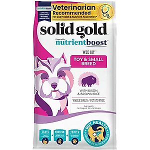 SOLID GOLD Toy & Small Breed Grain-Free Real Beef, Sweet Potato & Apple ...