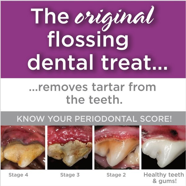 YUMMY COMBS Chicken Flossing Dental Dog Treats, Large, 18 count - Chewy.com