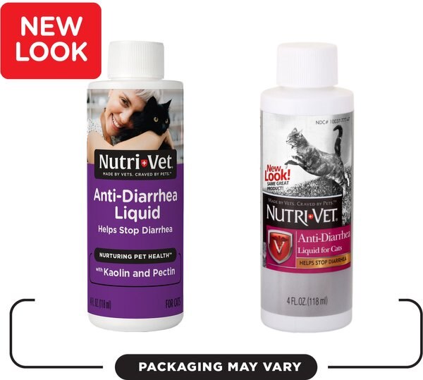 NUTRI-VET Anti-Diarrhea Liquid Medication for Cats, 4-fl oz bottle ...