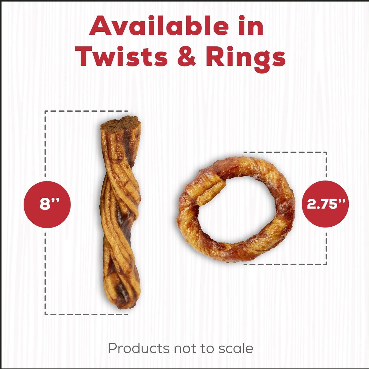 COUNTRY KITCHEN Rawhide-Free Beef Rings Dog Chew Treats, 7 count ...