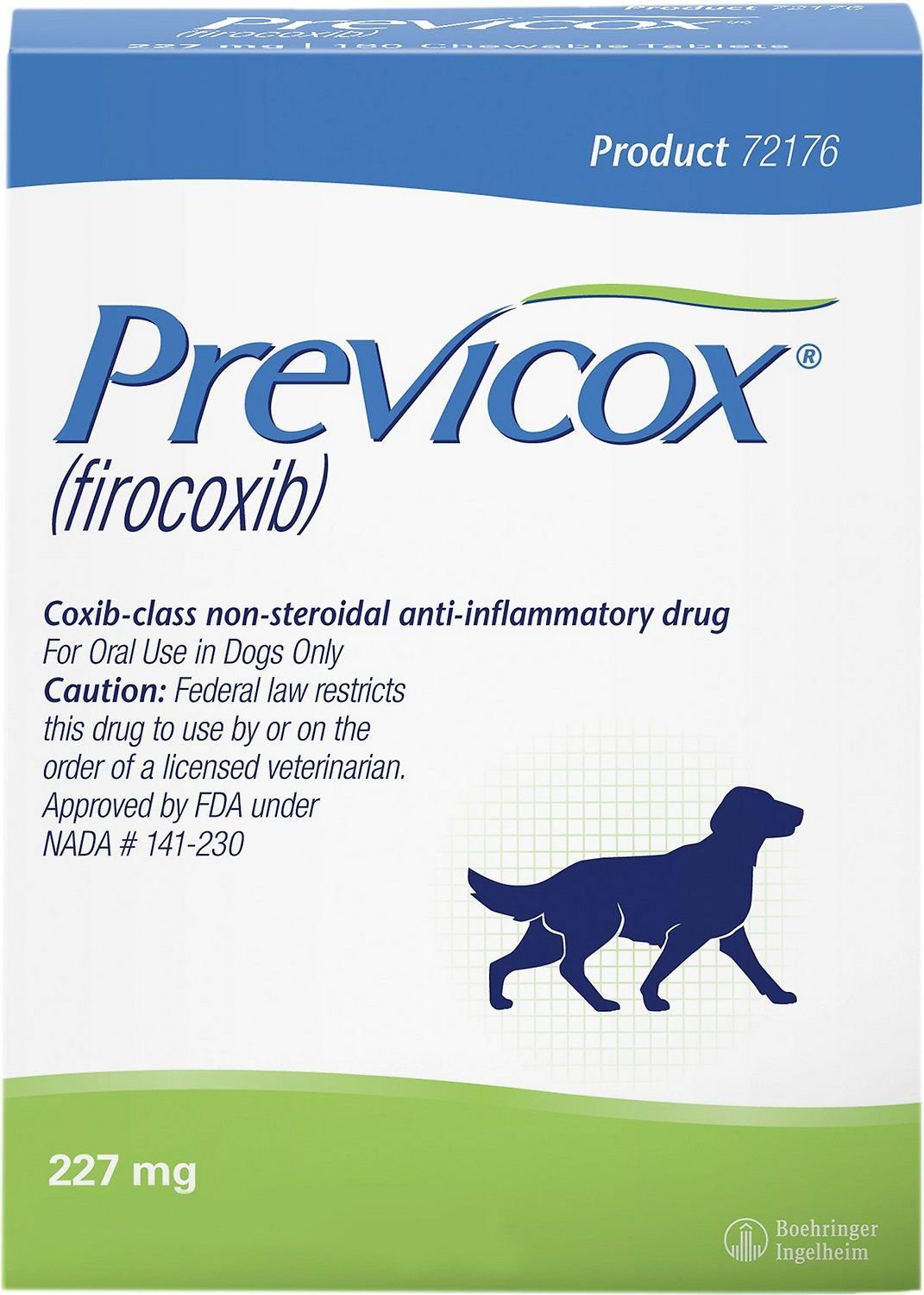 PREVICOX (Firocoxib) Chewable Tablets for Dogs, 15 tablets, 227-mg ...