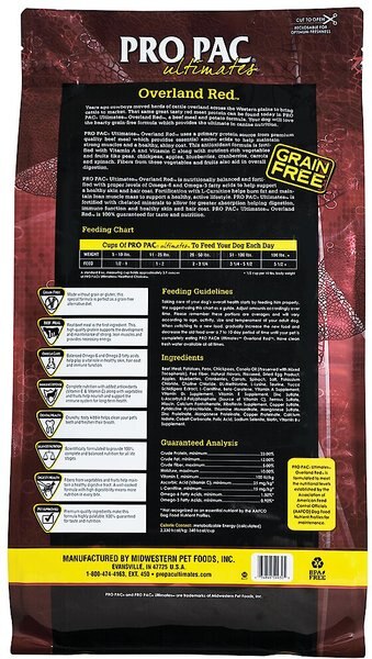 New Version Available - Pro Pac Ultimates Overland Grain-Free Red Beef ...