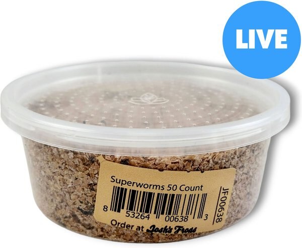 Temporarily Unavailable - JOSH'S FROGS Superworms Live Feed Reptile Food, 50 count - Chewy.com