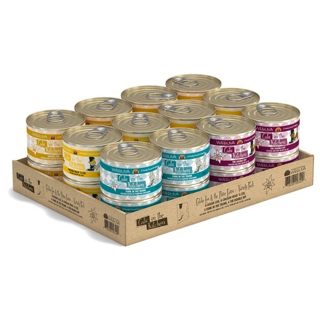 WERUVA Cats in the Kitchen Goldie Lox & the 3 Fares Variety Pack Grain ...