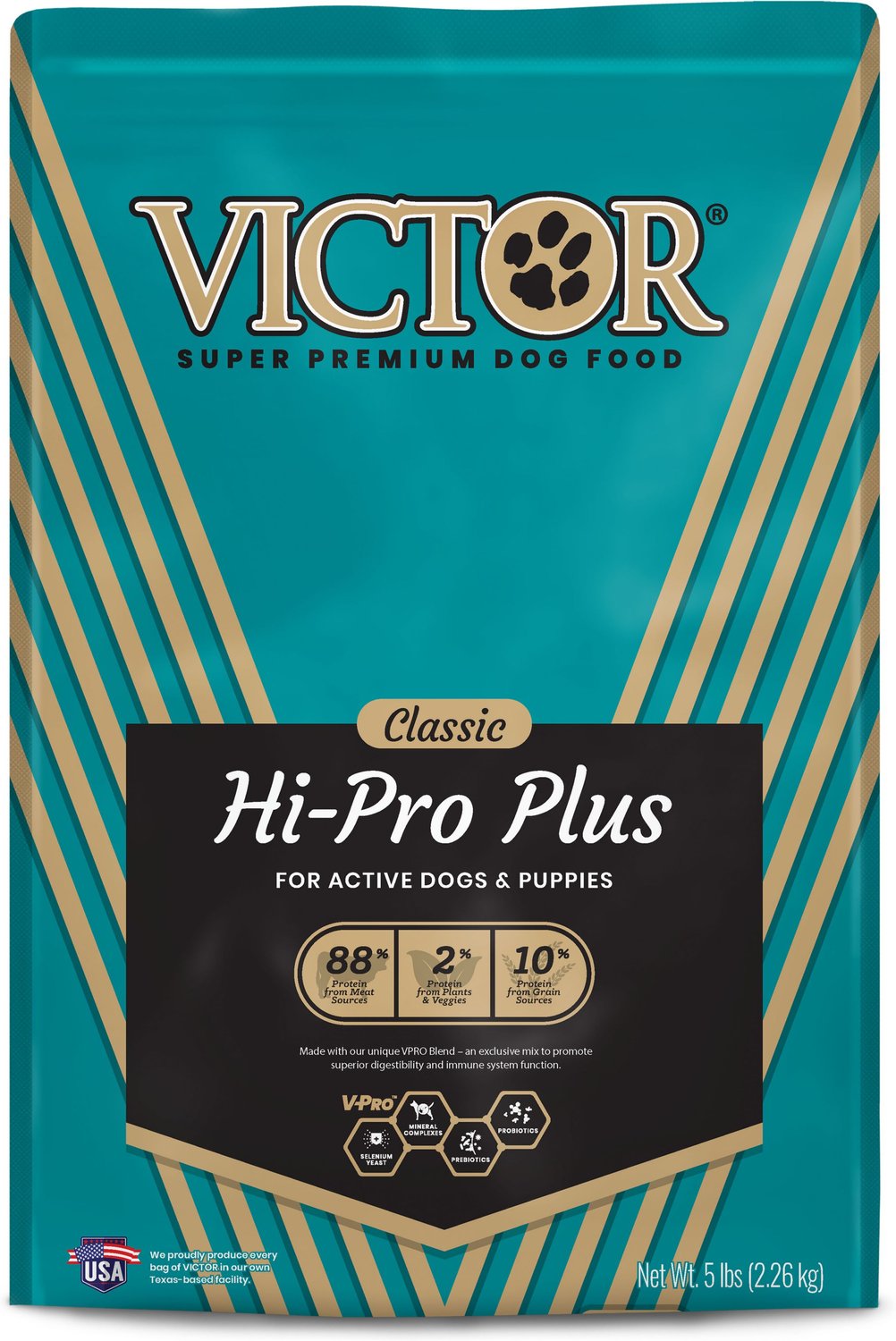 VICTOR Classic Hi-Pro Plus Formula Dry Dog Food, 5-lb bag - Chewy.com