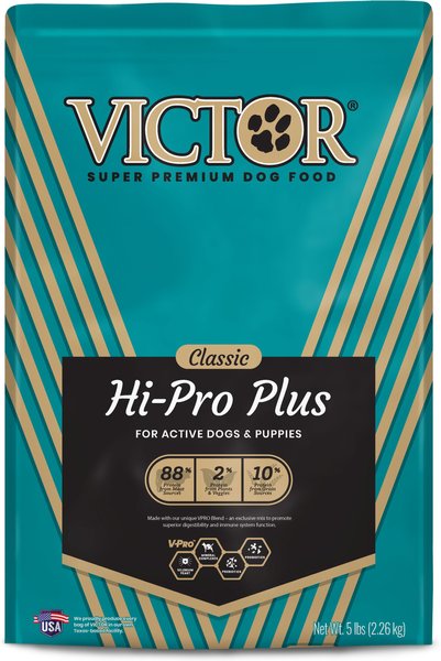 VICTOR Classic Hi-Pro Plus Formula Dry Dog Food, 5-lb bag - Chewy.com