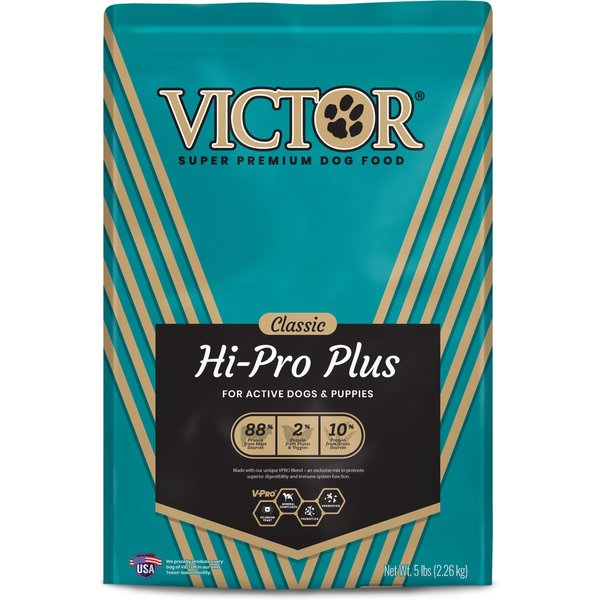 VICTOR Classic Hi-Pro Plus Formula Dry Dog Food, 5-lb bag - Chewy.com