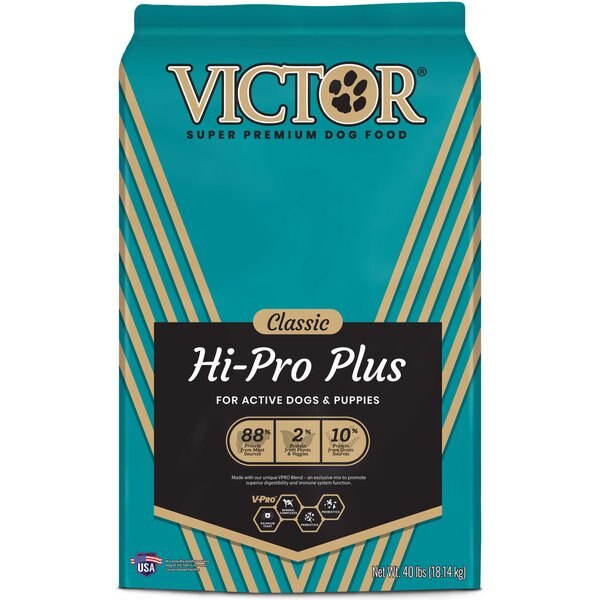 VICTOR Classic Professional Formula Dry Dog Food, 40-lb bag - Chewy.com