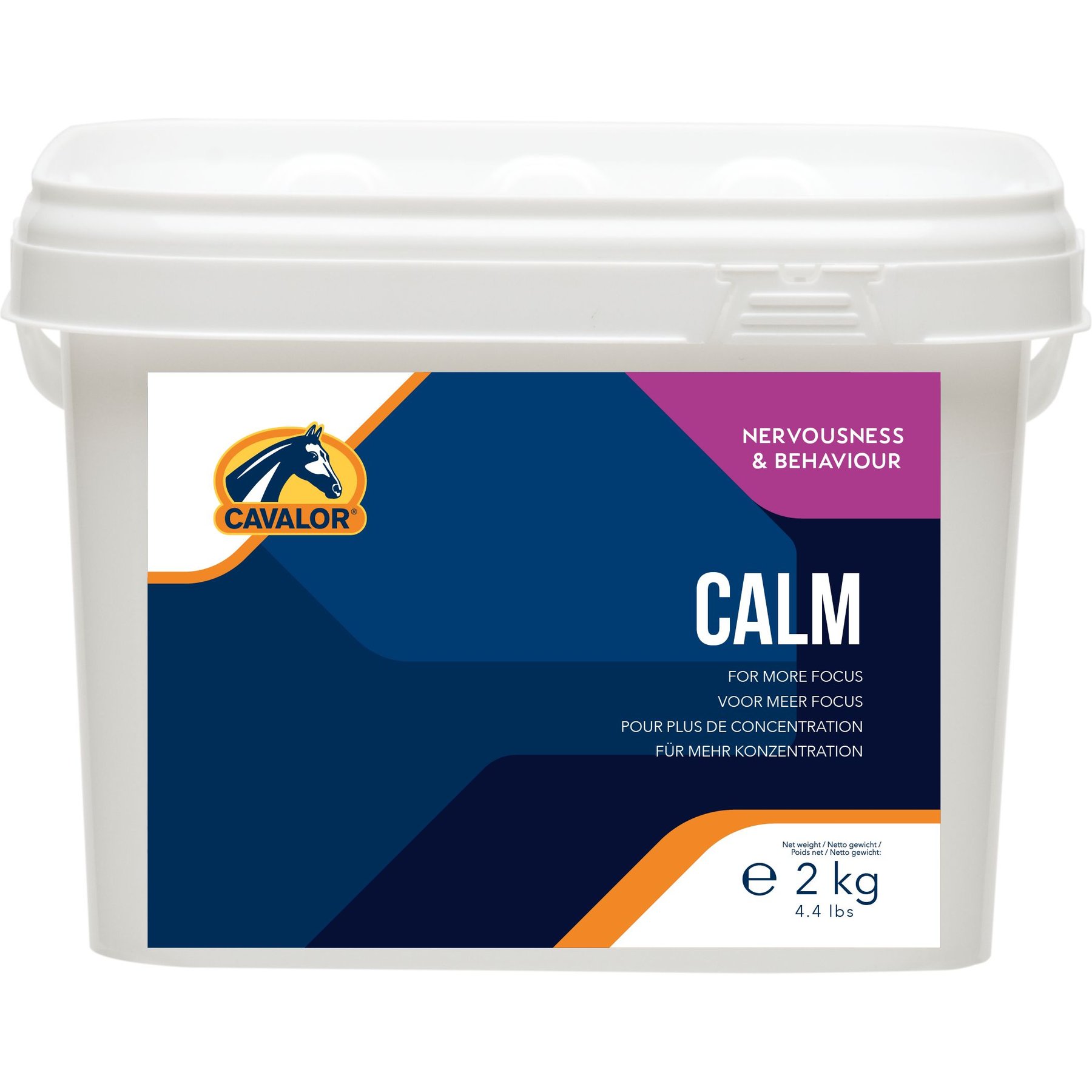 CAVALOR Calm Powder Horse Calming Supplement, 2-kg pail - Chewy.com