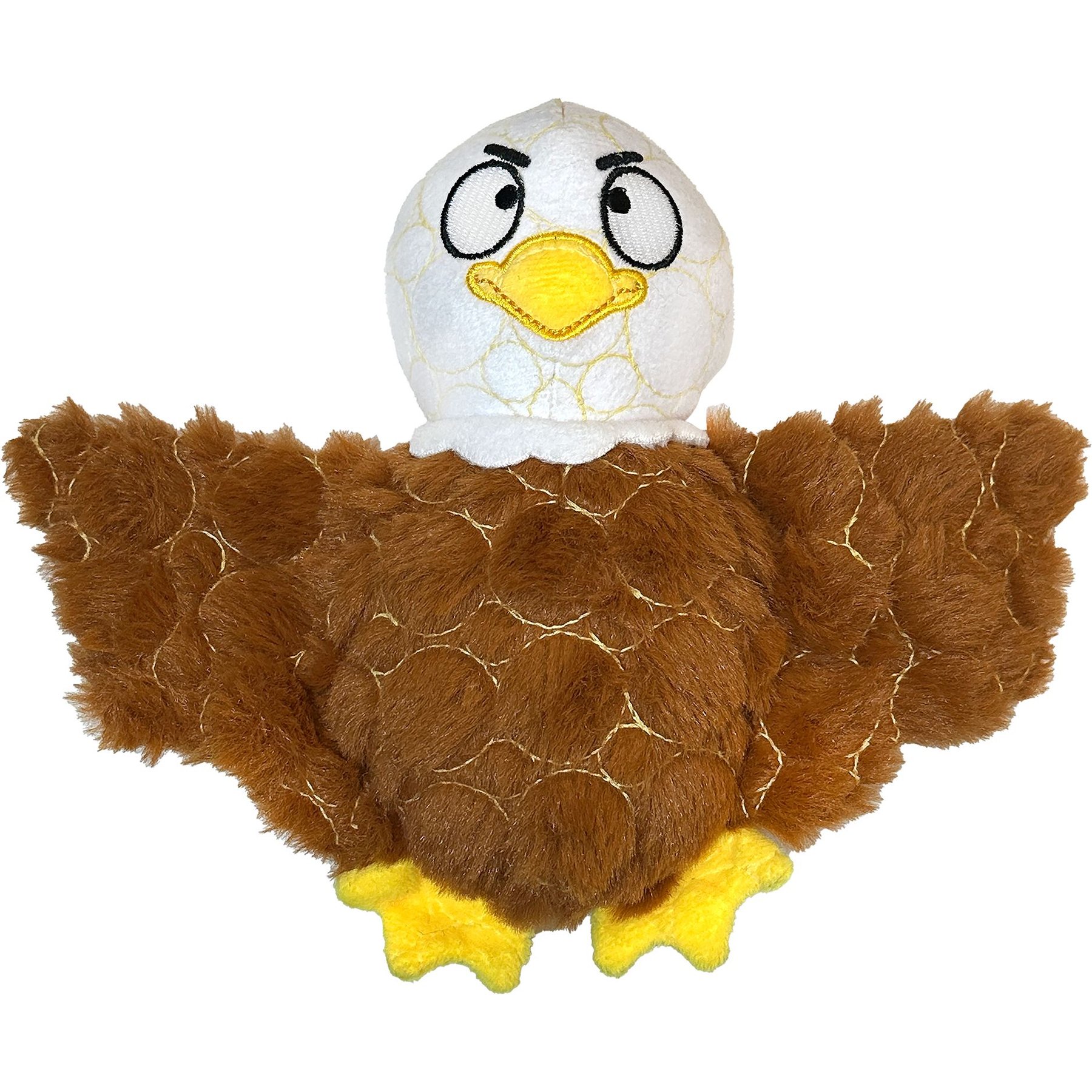 Out of Stock - BITE FORCE Built with Kevlar Tough Plush Eagle Dog Toy ...