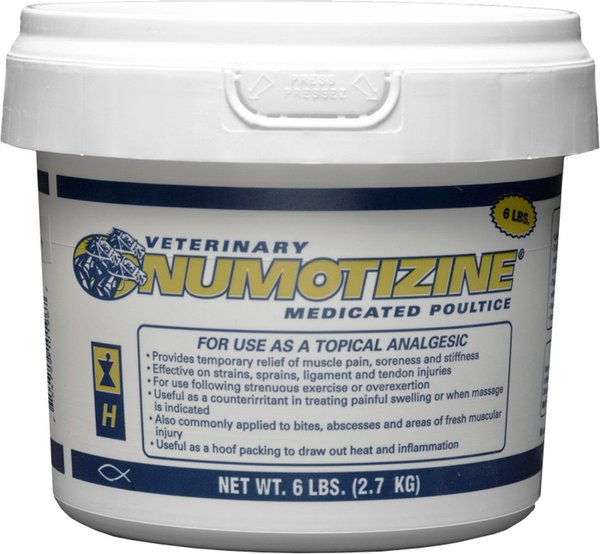 NUMOTIZINE Medicated Poultice for Horses, 6-lb tub - Chewy.com