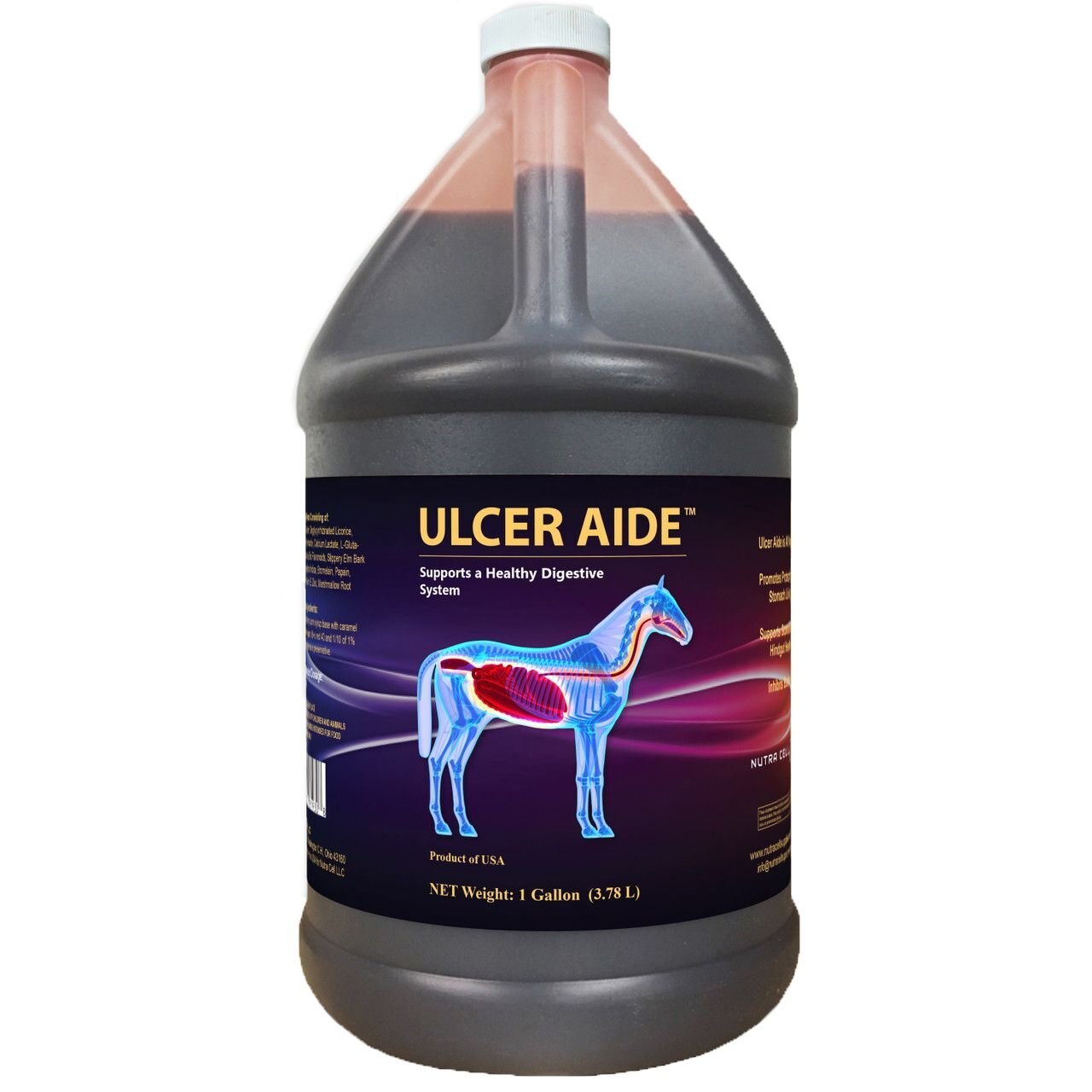 Questions and Answers about NUTRA CELL LABS Ulcer Aide Liquid Horse ...